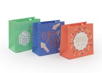 China Custom Sustainable Paper Gift Bags with Cotton Rope Handles - 3,000 MOQ & 3M Monthly Capacity ODM Service for sale