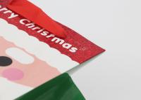 China Custom Full Color Printed Christmas Gift Bags with Glitter - 3,000 MOQ & 3 Million Monthly Capacity - CE Certified for sale