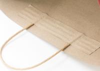China Custom Handmade Christmas Brown Kraft Paper Gift Bags - 3000 MOQ with BRC & ISO Certification for sale