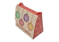 China Custom Printed Christmas Gift Shopping Bags - Paper/Kraft Material Options 120g-250g with 3000pcs MOQ for sale