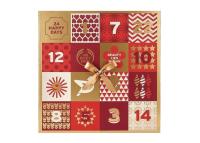 China Custom Luxury Christmas Packaging Calendar Drawer OEM Service - 600g-1600g Cardboard, 1000pcs MOQ, 20-25 Day Production for sale