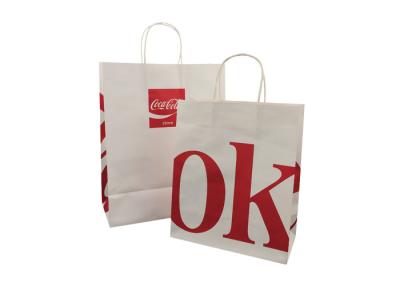 China Custom Printed Recycled Kraft Paper Bags with Twisted Handles - 3,000 MOQ & 3 Million Monthly Capacity for sale