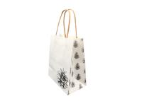 China Custom X-Large Christmas Gift Bags 157-350g Material with 3000pcs MOQ for Festive Packaging for sale
