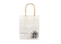China Custom X-Large Christmas Gift Bags 157-350g Material with 3000pcs MOQ for Festive Packaging for sale