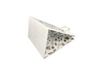 China Custom Christmas Gift Bags with Silver Foil Stamping - 157-350g Paper Options, 3000pcs MOQ for sale