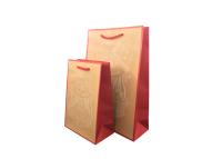 China Custom Recyclable Kraft Paper Bags 80-300gsm with 3,000 MOQ and 3 Million Monthly Capacity for Gift Packaging for sale