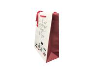 China Custom Luxury Christmas Gift Bags with Rope Handle - 3000 MOQ & 3M Monthly Capacity - OEM Printing Available for sale