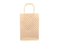 China Custom Biodegradable Christmas Packaging Bags - 80-300gsm Kraft Paper, 3,000 MOQ, Flat Bottom Design for Luxury Gift Wrapping for sale