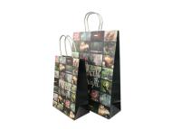 China Custom Recyclable Christmas Gift Paper Bags 157-350g Material with 3000pcs MOQ for Luxury Packaging for sale