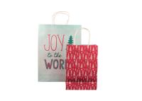 China Custom Printed Christmas Gift Bags with Logo - 3,000 MOQ & 3 Million Monthly Capacity in 80-300gsm Paper Options for sale