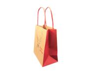 China Custom Biodegradable Christmas Gift Bags - Brown Paper Packaging with 3,000 MOQ and 3M Monthly Capacity for sale