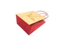 China Custom Biodegradable Christmas Gift Bags - Brown Paper Packaging with 3,000 MOQ and 3M Monthly Capacity for sale