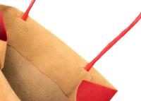 China Custom Biodegradable Christmas Gift Bags - Brown Paper Packaging with 3,000 MOQ and 3M Monthly Capacity for sale