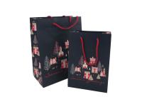 China Custom Christmas Gift Bags with 3,000 MOQ and 3,000,000 Monthly Capacity - OEM Printing Service Available for sale