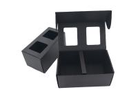 China Custom Matt Lamination Corrugated Cardboard Shipping Boxes with Window - 3000pcs MOQ, 3M Monthly Capacity for sale