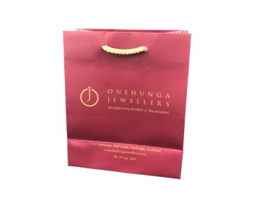 China Collapsible Present Paper Bag Fashionable Appearance Environmental Protection for sale