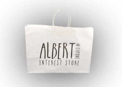 China Custom Kraft Paper Bags 80g-350g with Digital Both Sides Printing for Eco-Friendly Packaging for sale