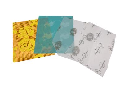 China Custom Printed Tissue Paper Sheets & Rolls 20x30 Inches with CMYK Full Color Printing 17-128gsm Material Options for sale