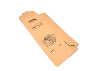 China Biodegradable Brown Wine Gift Box Packaging - Custom Kraft Paper Box with 5M Monthly Capacity & 3000 MOQ for sale