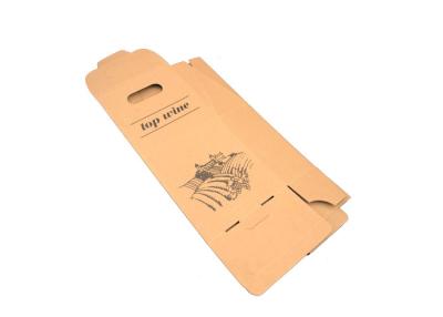 China Biodegradable Brown Wine Gift Box Packaging - Custom Kraft Paper Box with 5M Monthly Capacity & 3000 MOQ for sale
