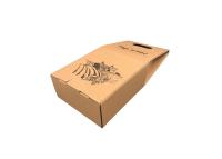 China Biodegradable Brown Wine Gift Box Packaging - Custom Kraft Paper Box with 5M Monthly Capacity & 3000 MOQ for sale
