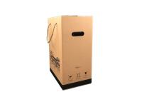 China Luxury Recyclable Double Bottle Wine Box Environmental Protection OEM Service for sale