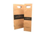 China Custom Printed Wine Boxes with Window & Die-Cut Handle - 3000pcs MOQ, 300000pcs Monthly Capacity for sale