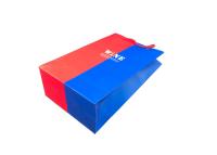 China Custom Logo Printed 2-Bottle Wine Gift Boxes with 3000 MOQ and 3M Monthly Capacity - Multiple Paper Options 80-350gsm for sale