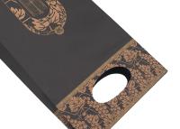 China Custom Eco Kraft Paper Wine Gift Bag with Die-Cut Handle - 80-350gsm Paper Options, 3,000 MOQ for sale