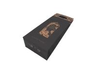 China Custom Eco Kraft Paper Wine Gift Bag with Die-Cut Handle - 80-350gsm Paper Options, 3,000 MOQ for sale