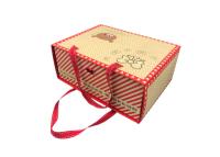 China Custom Drawer Sliding Gift Box with Bow Tie Design - 800g to 1500g Paper Options - 1000pcs MOQ for sale