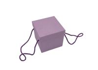 China Elegant Paper Gift Packaging Box Exquisite Cotton Handle Recyclable Feature for sale