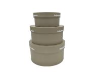 China Customized tube cylinder style empty Round storage packaging gift box with Lid for sale
