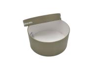 China Customized tube cylinder style empty Round storage packaging gift box with Lid for sale