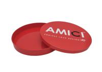 China Artificial Small Chocolate Boxes Packaging Round Shape CE Certification for sale