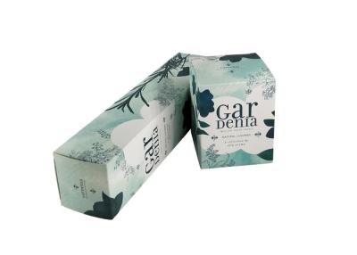 China Custom Flat Cardboard Boxes 300-400gsm Art Paper for Cosmetic Packaging with 3000pcs MOQ for sale