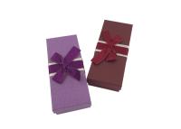China Custom Cardboard Chocolate Boxes with Dividers & Ribbon - 800-1200g Cardboard, 1000pcs MOQ for sale