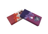 China Luxury Rectangular Chocolate Presentation Boxes with Ribbon & Window - Custom Sizes 800-1200g Materials - 300,000pcs Monthly Capacity for sale