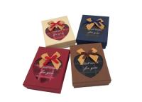 China Custom Chocolate Gift Box with Heart Window - 800-1200g Cardboard, 1000pcs MOQ, 7-Day Samples for sale