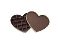 China Heart Shaped Chocolate Gift Box with 800-1200g Cardboard & Custom Dividers for Valentine's Day Packaging for sale