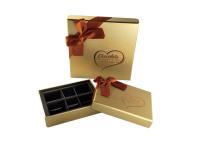 China Custom Luxury Chocolate Presentation Boxes 800g-1200g Cardboard with 300000pcs Monthly Capacity for sale