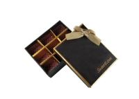 China Custom Eco-Friendly Cardboard Chocolate Truffle Boxes 800g-1200g with Golden Paper Divider | OEM Printing Available for sale