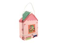 China Romantic Paper Gift Packaging Box / Cardboard House Shaped Gift Box for sale