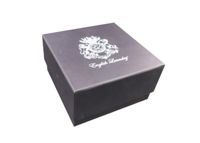 China Elegant Single Watch Gift Boxes Customized Logo Printing Hot Foil Stamping for sale