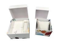 China Custom White Sustainable Paper Watch Gift Box - 1.5-3mm Greyboard Material, 1000pcs MOQ, 15-25 Day Production for sale