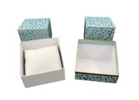 China Custom Luxury Cardboard Gift Boxes with Water Base Varnish - 1000pcs MOQ, 15-25 Day Production for sale