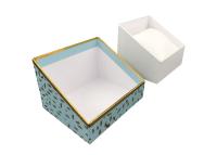 China Custom Luxury Cardboard Gift Boxes with Water Base Varnish - 1000pcs MOQ, 15-25 Day Production for sale