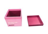 China Custom Pink Reusable Paper Gift Box 1.5-3mm Greyboard with OEM Logo Printing - 300,000 Pcs Monthly Capacity for sale