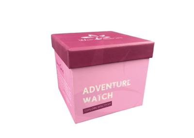 China Custom Pink Reusable Paper Gift Box 1.5-3mm Greyboard with OEM Logo Printing - 300,000 Pcs Monthly Capacity for sale