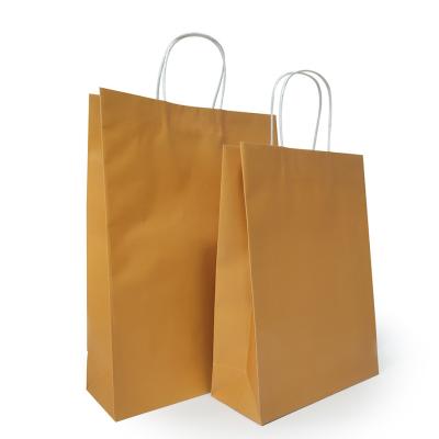 China 18 Color Custom Kraft Paper Bags - 157-350g Material Options with 3000pcs MOQ for Multiple Use Shopping & Gift Packaging for sale